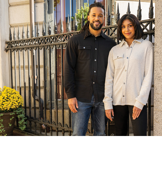 Hyannis Snap Shacket | Charles River Apparel