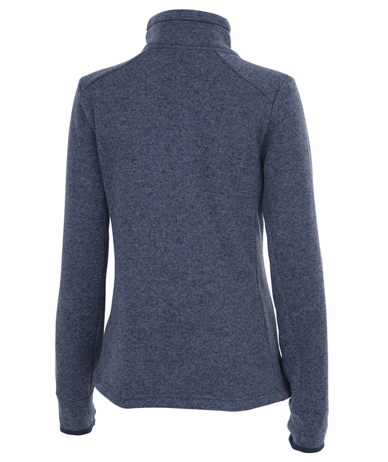 Women's Heathered Fleece Jacket | Charles River Apparel