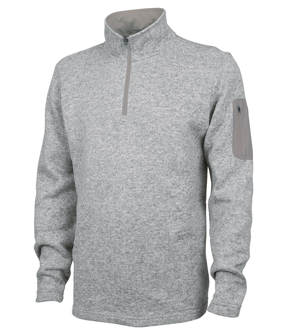 Men's Heathered Fleece Pullover | Charles River Apparel